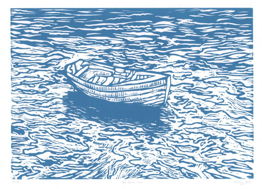 Astrid Rothaug, Boat at the Quay - ARTCAREworks